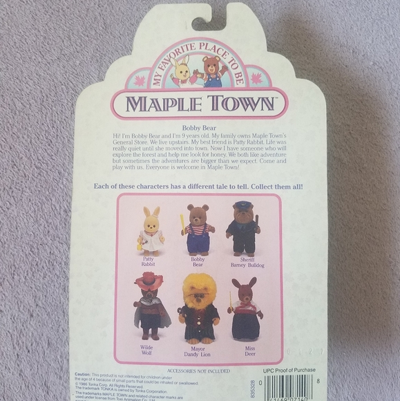 Tonka | Toys | Vintage 986 Maple Town Bobby Bear By Tonka | Poshmark